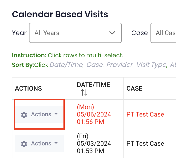 How do I add calendar visits through patient tab ? – HelloNote