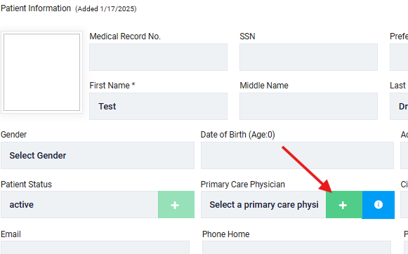 How to access PCP/Referral section via the Patient information Tab ...
