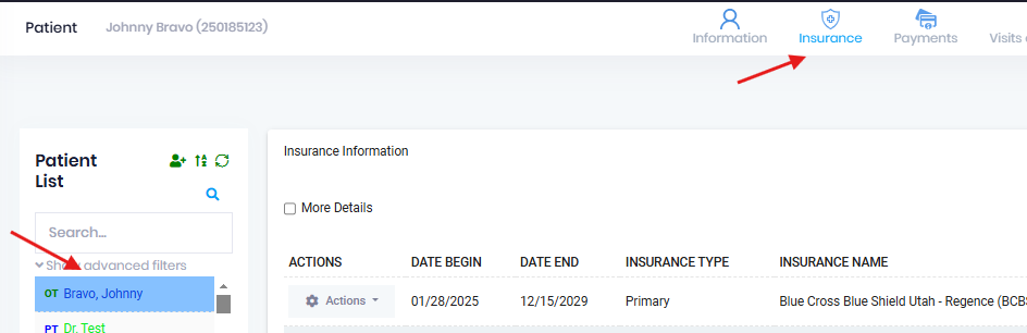 How do I assign a date range to the patients insurance? – HelloNote