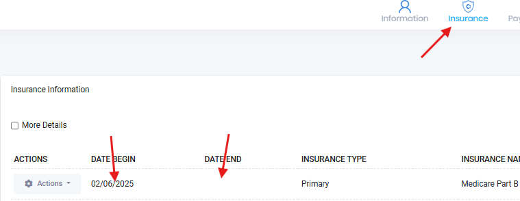 How to resolved the message" Please make sure the Insurance value from ...