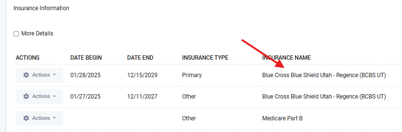 How to resolved the message" Please make sure the Insurance value from ...