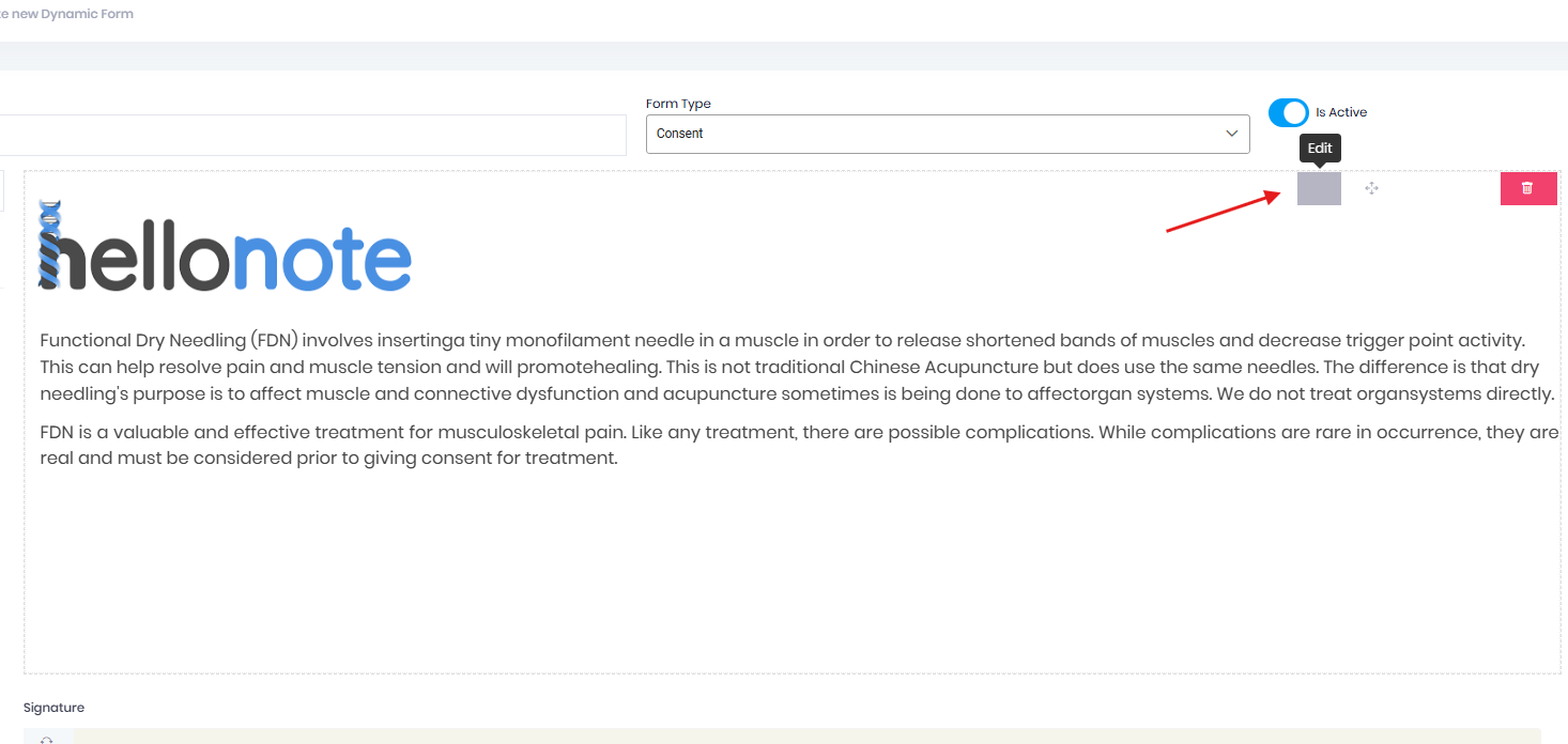 How can I create my own Consent/Intake forms in Hellonote? – HelloNote
