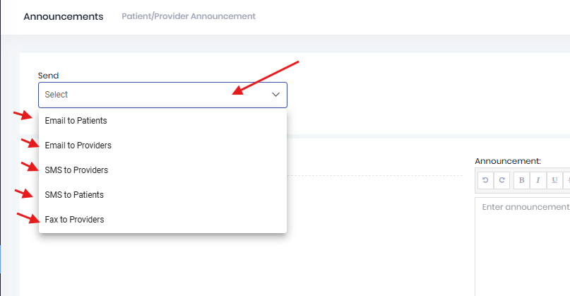 How to send an Announcement? – HelloNote