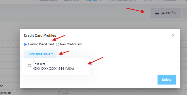 How do I add credit card info? – HelloNote